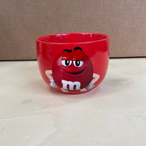 M&M'S | Dining | Official Mms Product Red Mm Ceramic Tea Cup Candy Dish ...